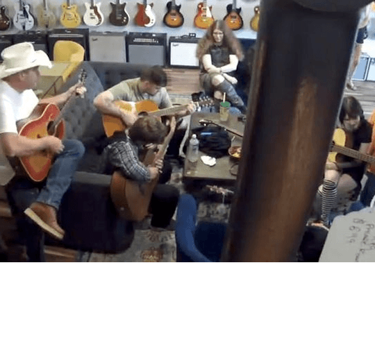 Country Singer Marty Brown Makes an Appearance – Cumberland Guitars