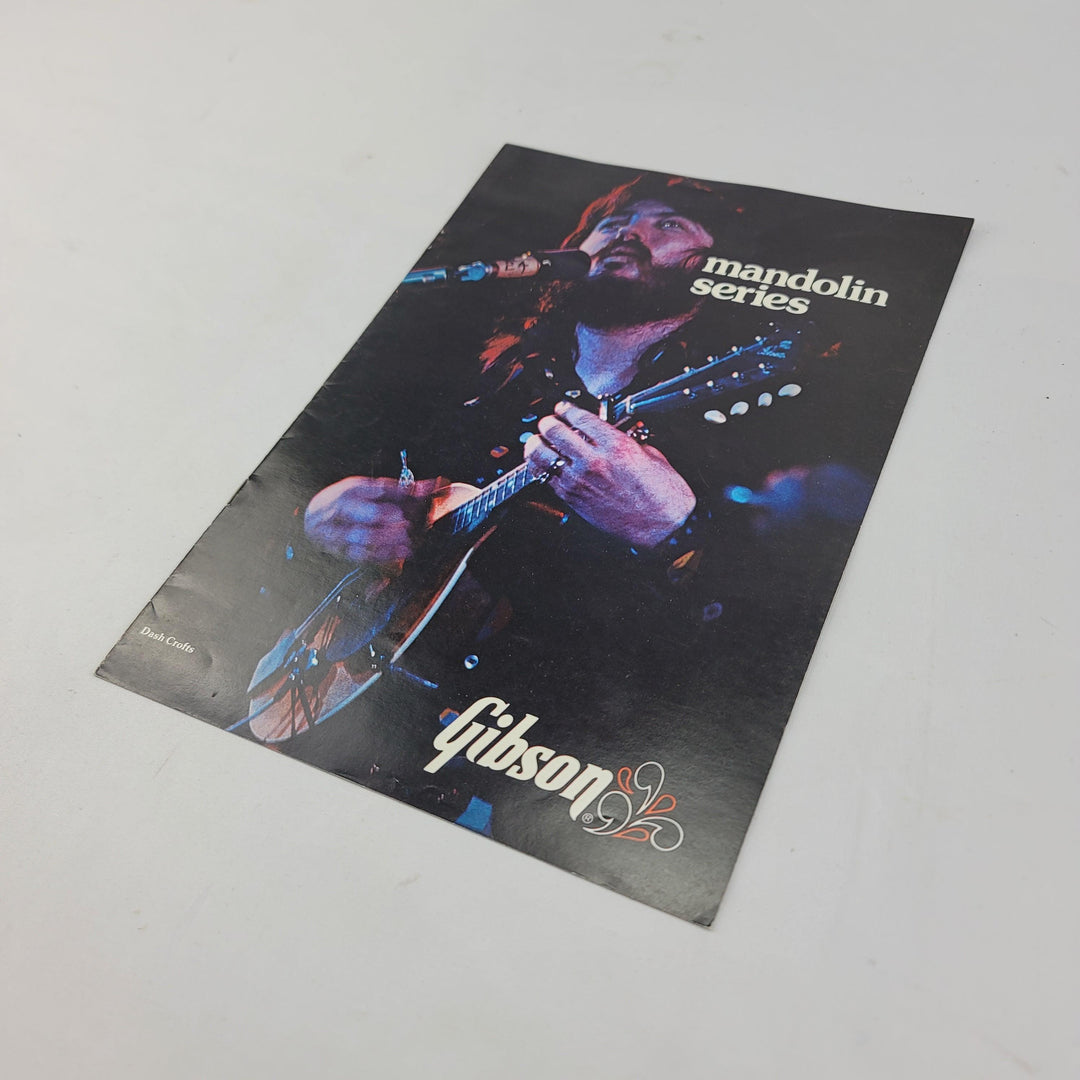 1975 Gibson Mandolin Series Brochure Catalog - Dash Crofts – Cumberland ...