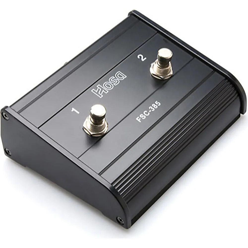Hosa FSC-385 Dual Button Latching Guitar Amp Footswitch - TRS 1/4 ...