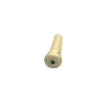 Acoustic Guitar or Mandolin End Pin Strap Button Aged Creme with black ...