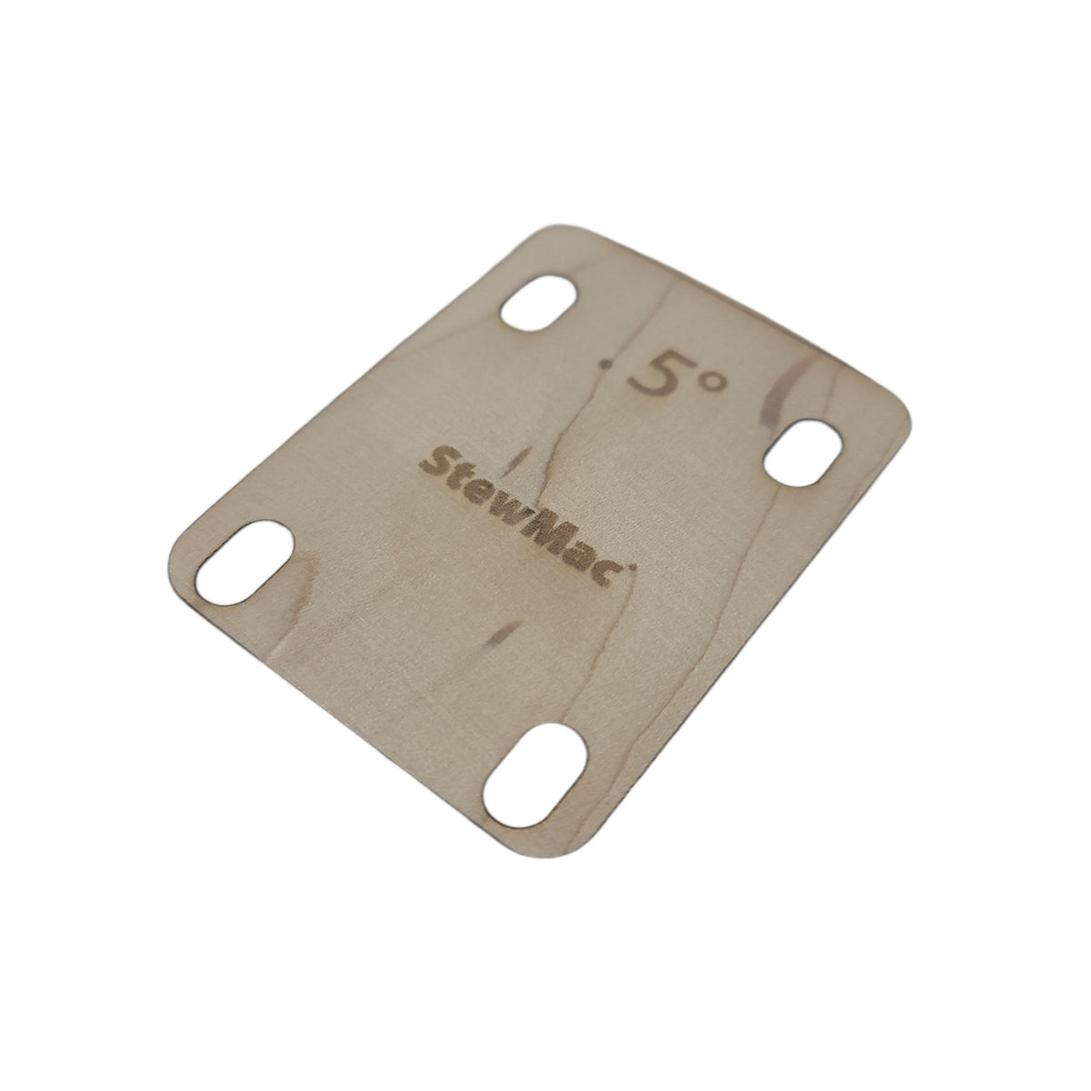 StewMac Neck Shim .5 Degrees - Maple - for bolt-on necks - Universal ...